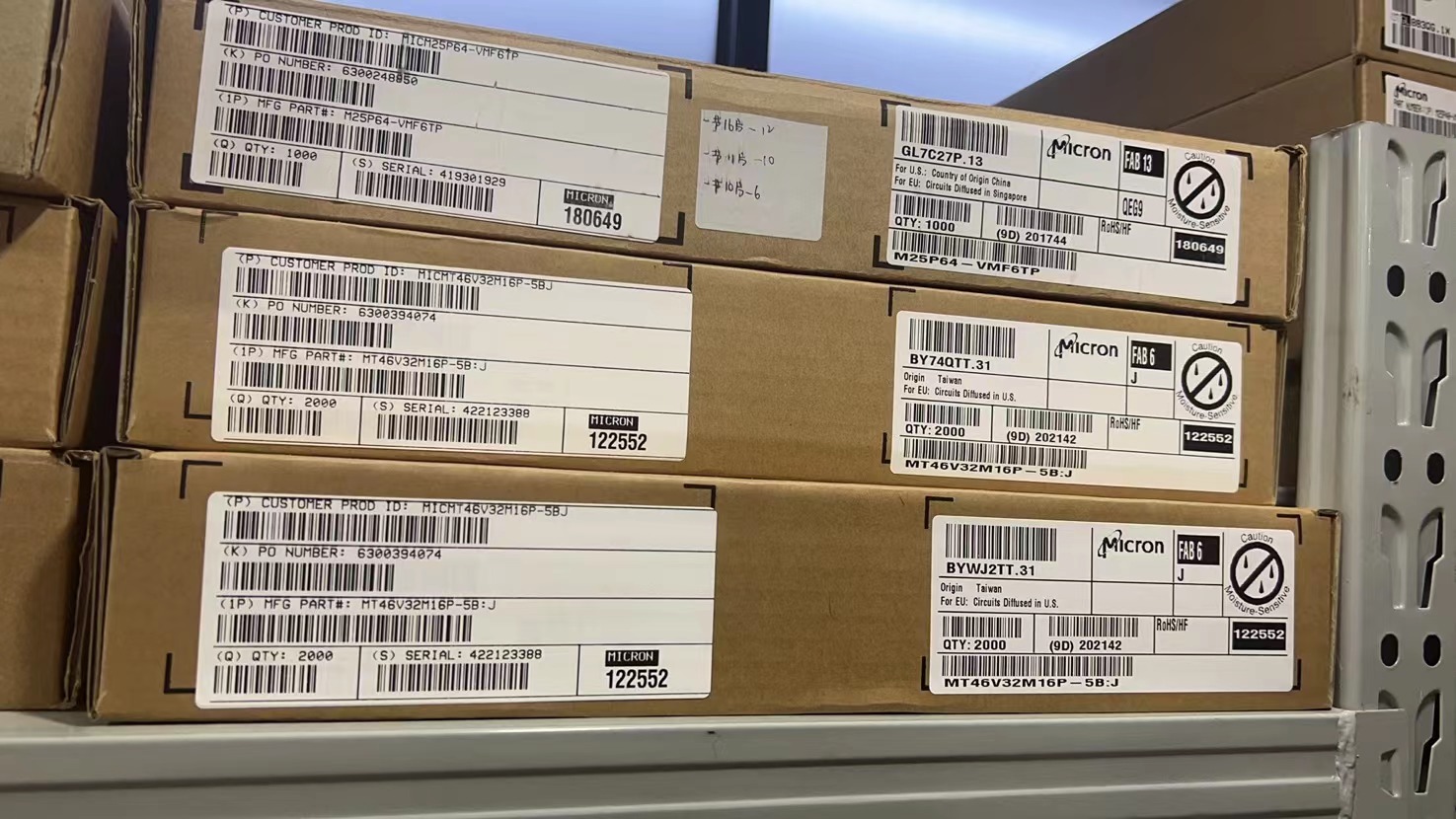 Extensive Stock Inventory of Semiconductor and Electronic Components ...